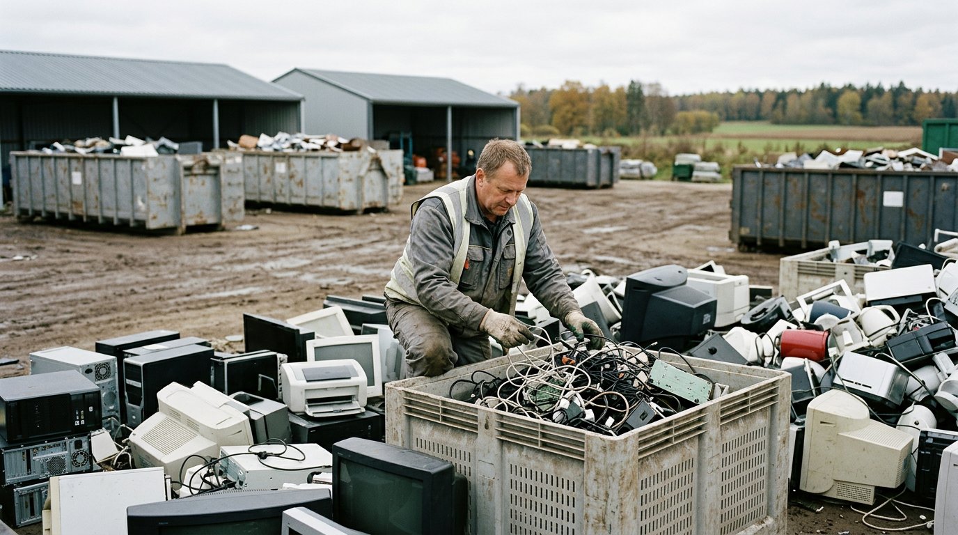 WEEE Collection Rates Drop Across EU as E-Waste Generation